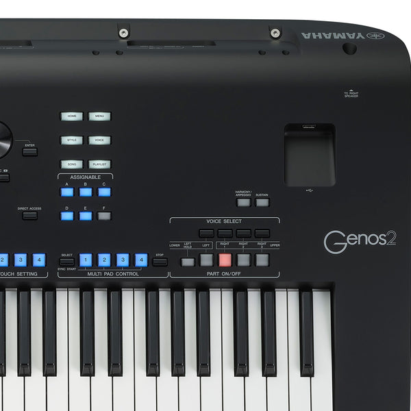 Yamaha Genos 2 Arranger Workstation Keyboard | Bonners Music