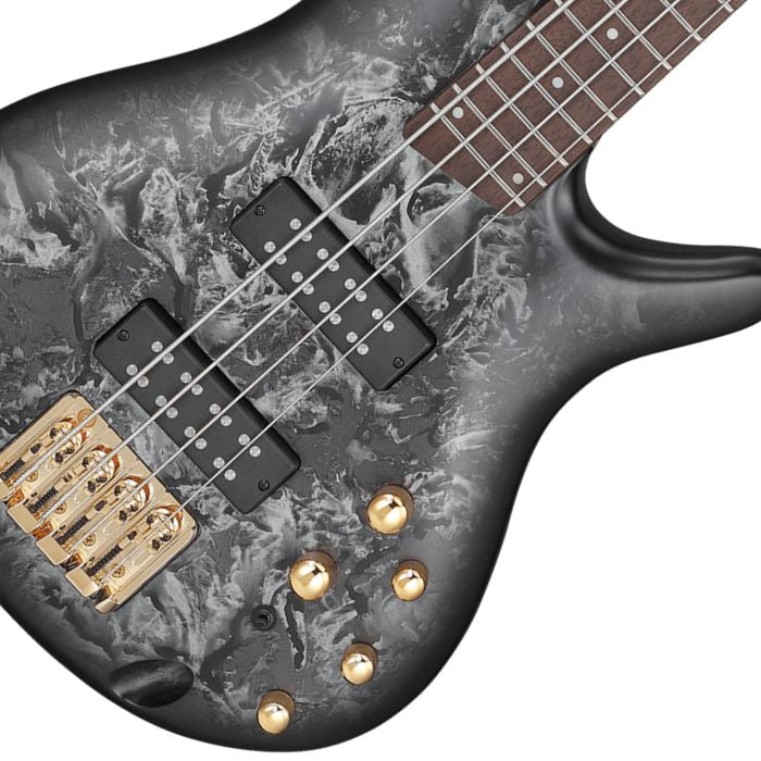 Ibanez SR300EDX-BZM Bass; Black Ice Frozen Matte | Bonners Music