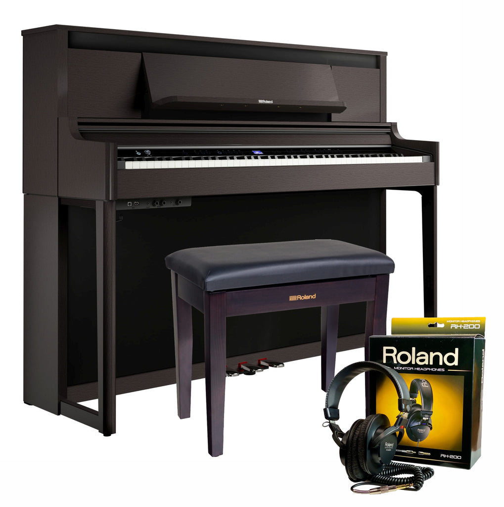 Roland LX6 Digital Piano Premium Package; Dark Rosewood | Bonners Music