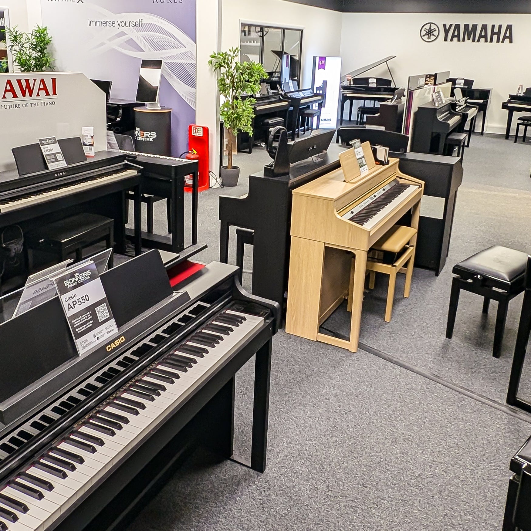 Newcastle's Largest Piano Shop | Bonners Piano Centre