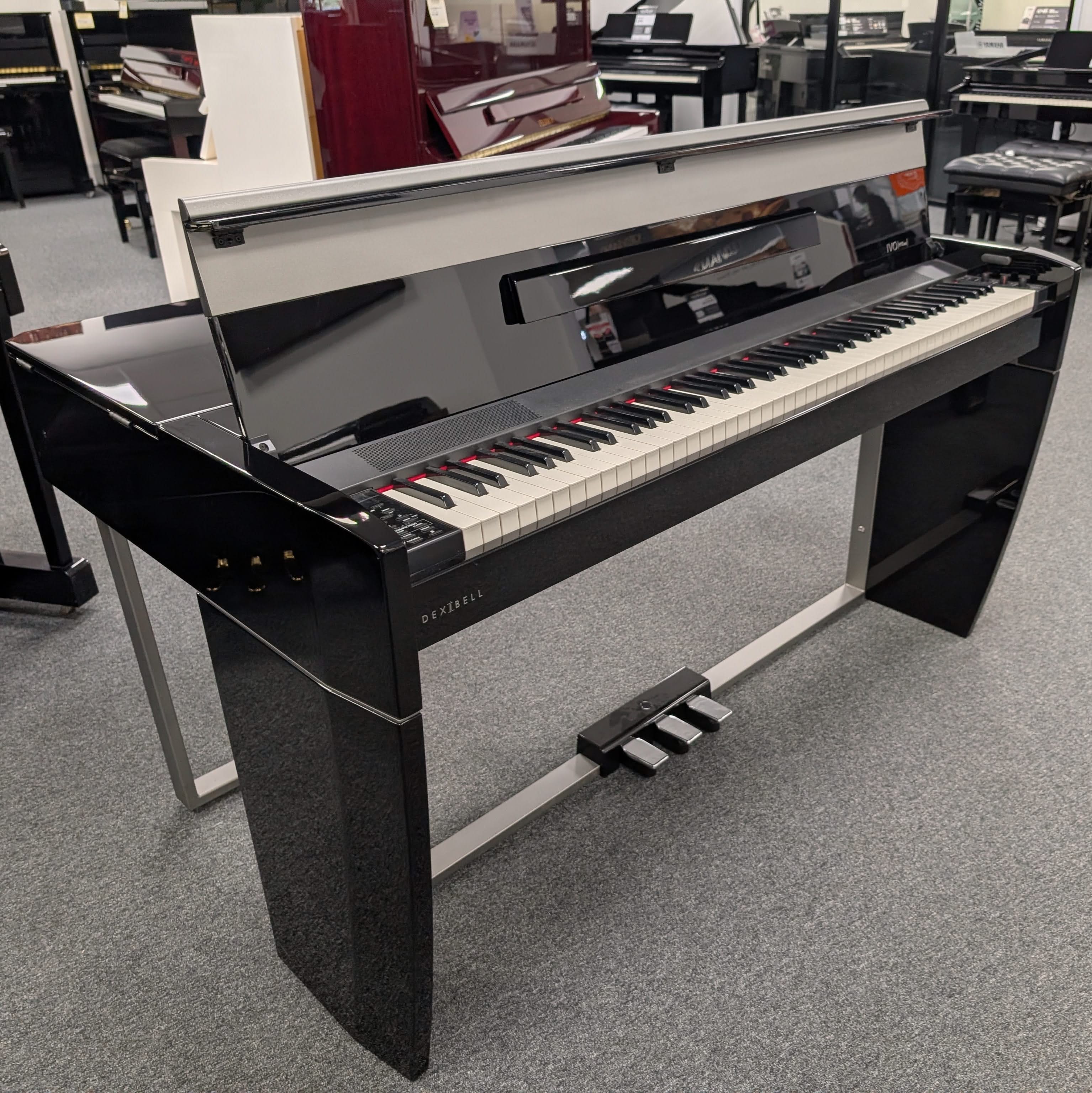 Dexibell H10 Mini Digital Grand in Polished Ebony; Serial No: 8023 | Ex ...