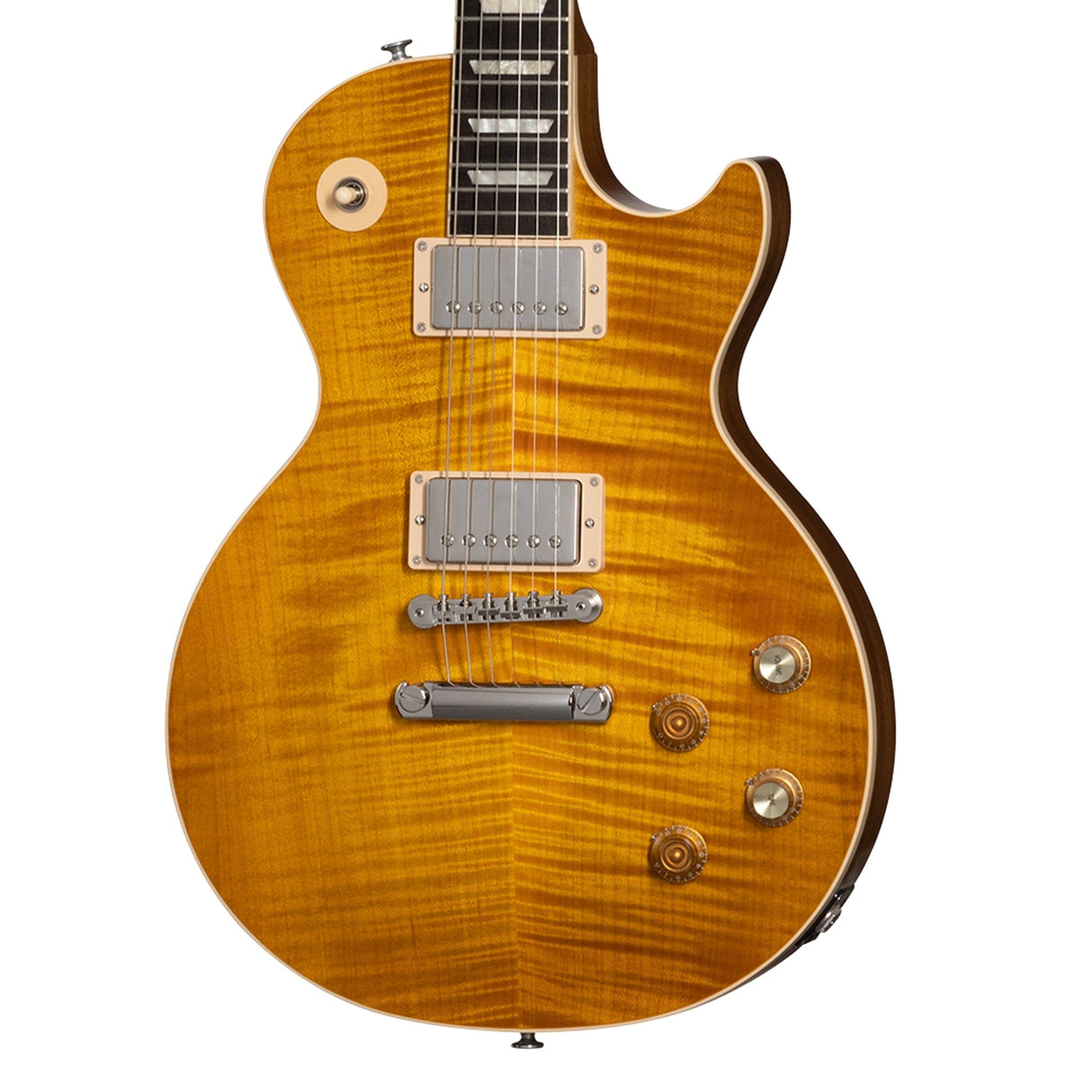 Gibson Kirk Hammett "Greeny" Les Paul Standard Greeny Burst Guitar ...