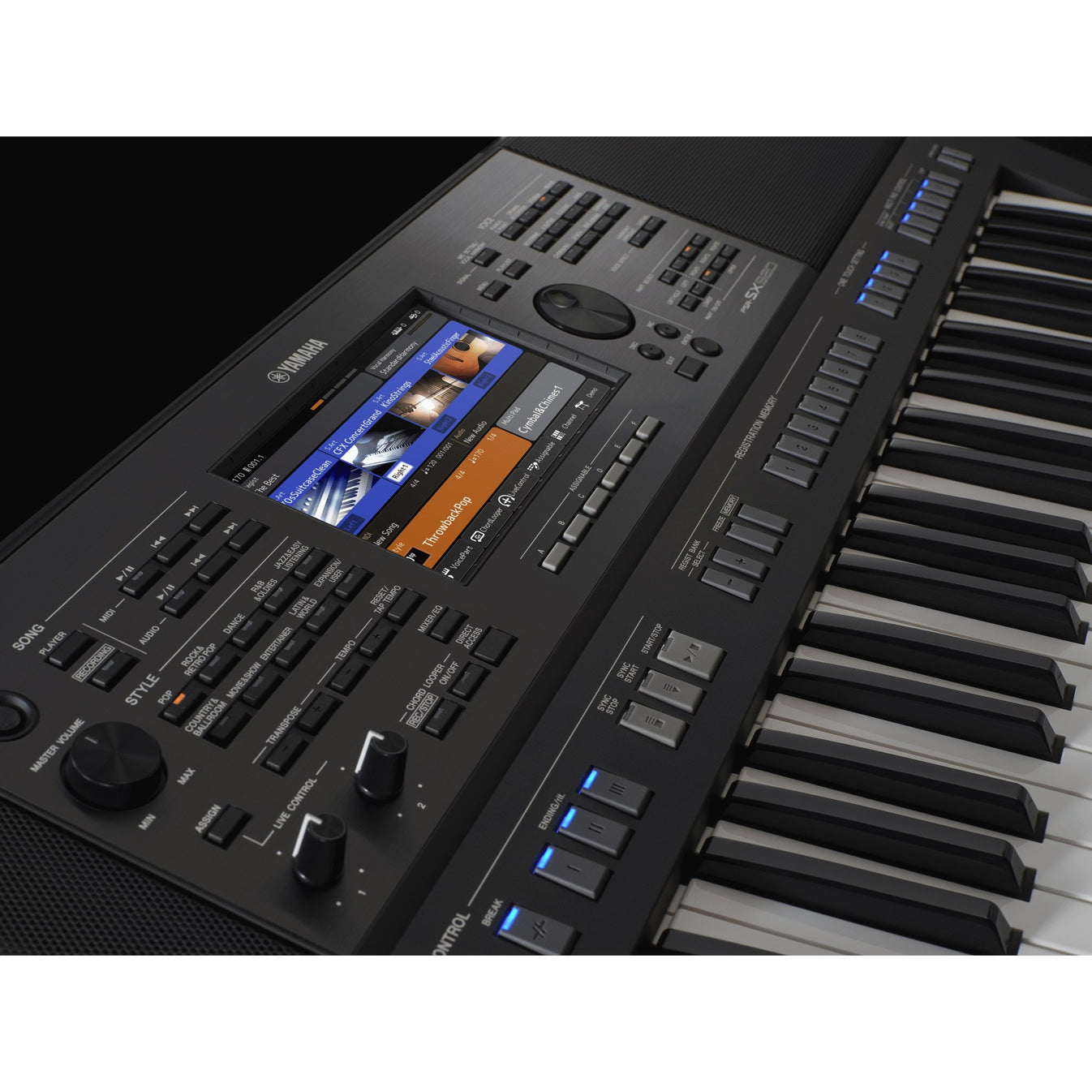 Yamaha PSR-SX920 Arranger Keyboard Workstation | Bonners Music