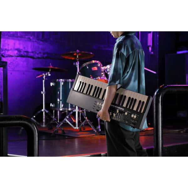 Hammond M-Solo 49 Key Performance Keyboard; Burgundy | Bonners Music