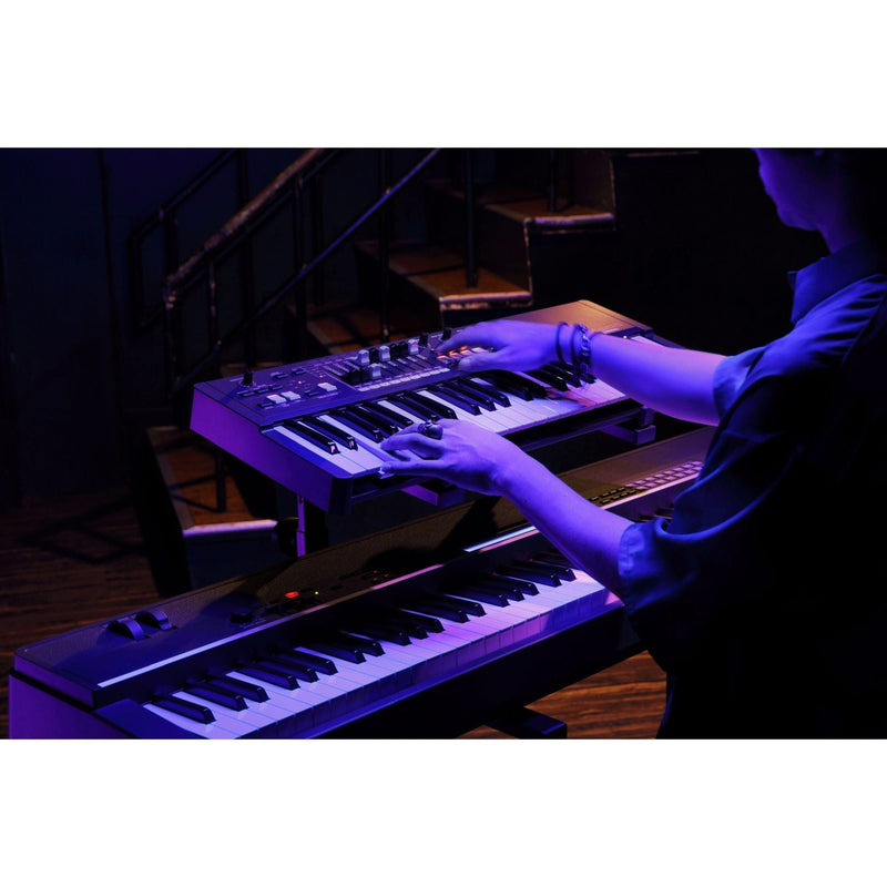 Hammond M-Solo 49 Key Performance Keyboard; Burgundy | Bonners Music