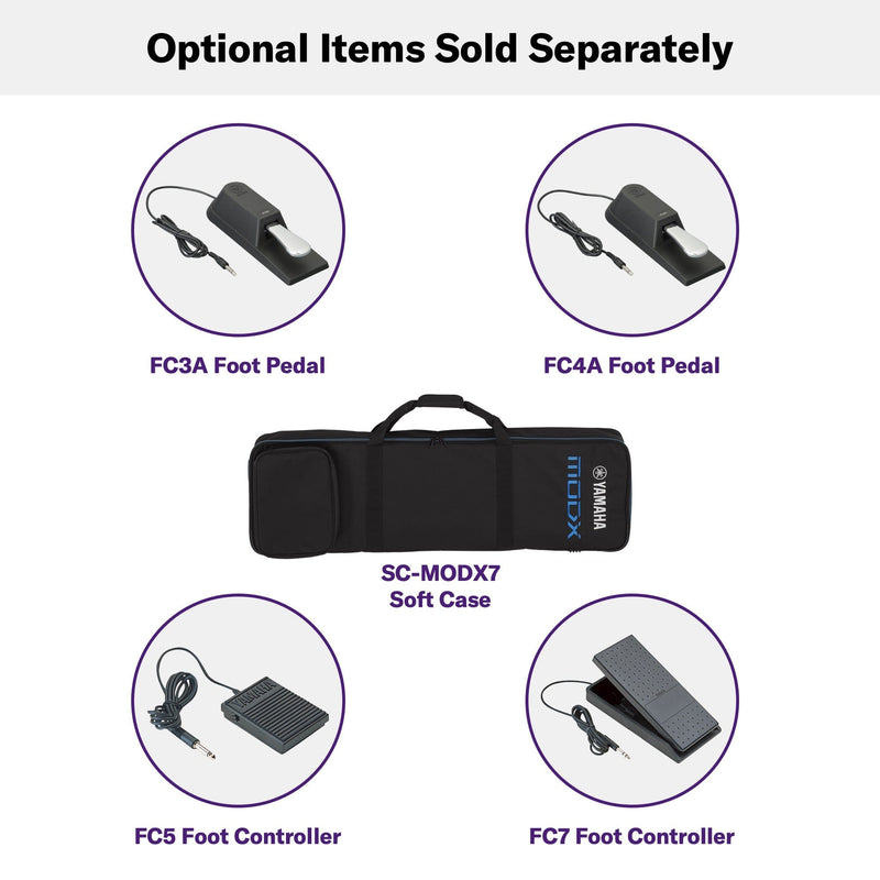 Yamaha MODX7+ Synthesizer Keyboard | Bonners Music