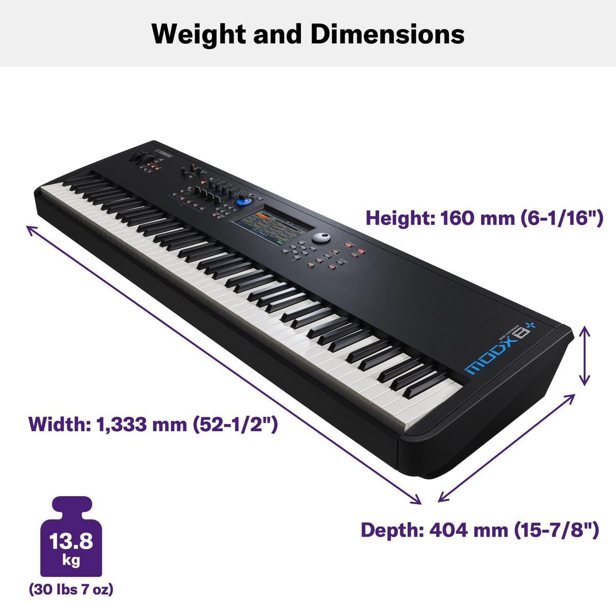 Yamaha MODX8+ Synthesizer Keyboard | Bonners Music