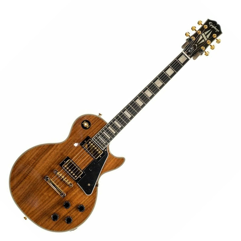 Epiphone Les Paul Custom Koa Electric Guitar | Bonners Music