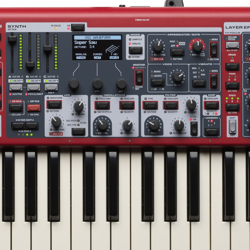 Nord Stage 4 88; Hammer Action 88 Keyboard | Bonners Music