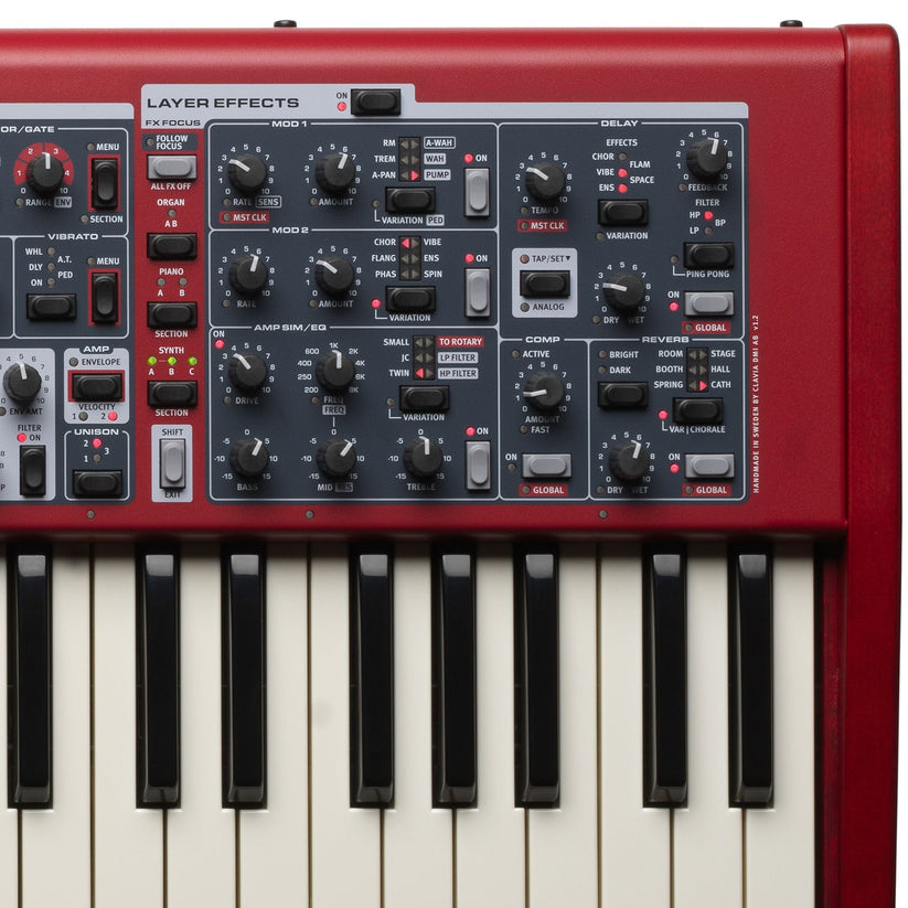 Nord Stage 4 88; Hammer Action 88 Keyboard | Bonners Music